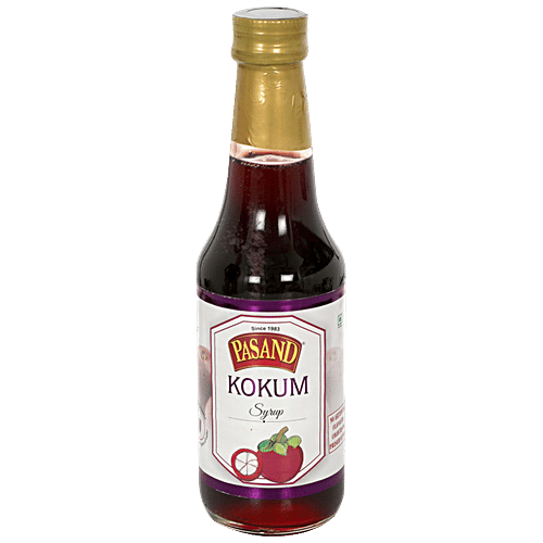 Buy Pasand Kokum Syrup - 100% Vegetarian Online at Best Price of Rs ...