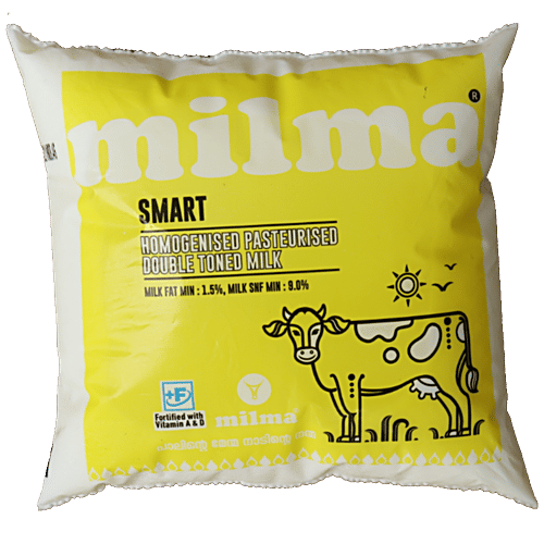 Buy Milma Smart Milk - Homogenised Pasteursied Double Toned Online at ...