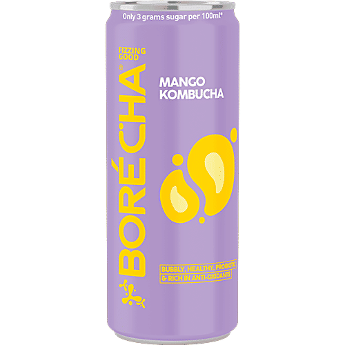 Buy Borécha Mango Kombucha - Probiotic Online at Best Price of Rs 160 ...