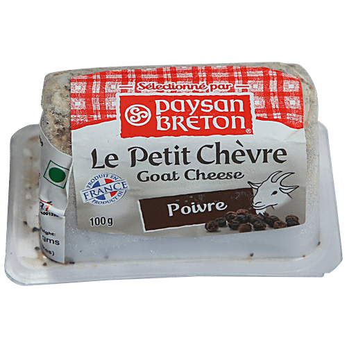 Buy Paysan Breton Goat Cheese - Black Pepper Online at Best Price of Rs ...