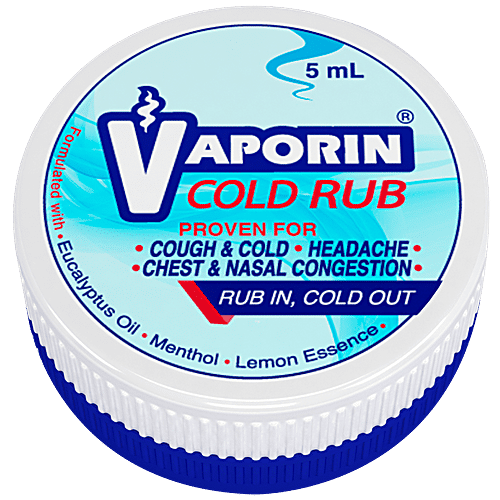 Buy Vaporin Cold Rub Online at Best Price of Rs null - bigbasket