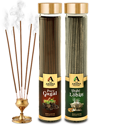 Buy The Aroma Factory Incense Sticks/Agarbatti - Assorted Flavours, Low ...
