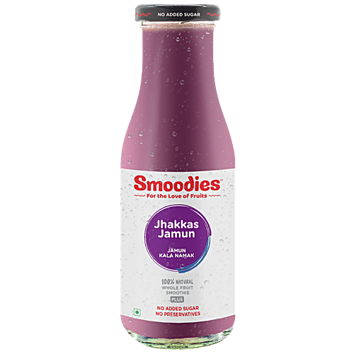 Buy Smoodies Jhakkas Jamun Smoothie - With Black Salt, Natural, Sugar ...