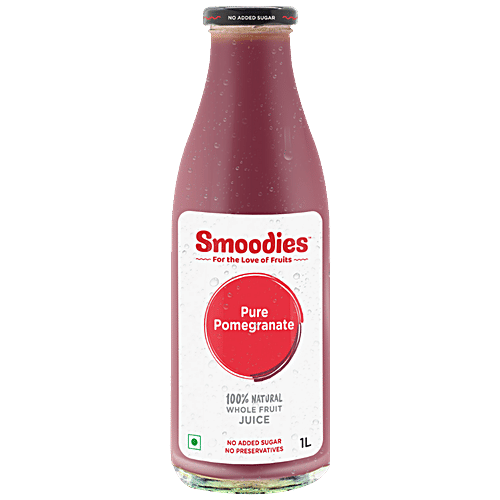 Buy Smoodies Pure Pomegranate Juice - 100% Natural & Healthy, Sugar ...