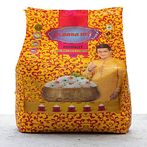 Buy Lalbaba Rice Minikit Rice - Premium Online at Best Price of Rs 345 ...