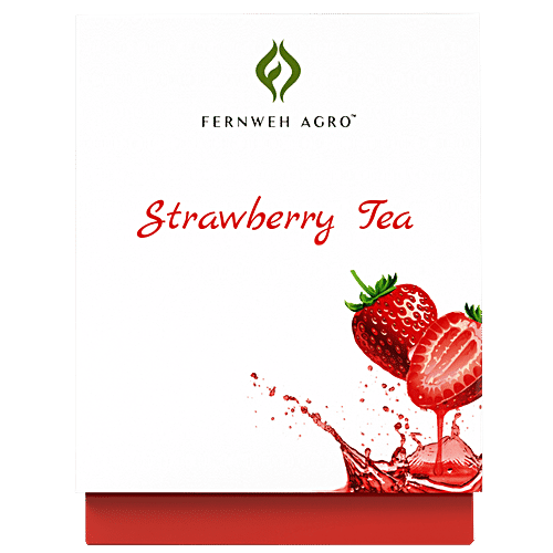 Buy Fernweh Agro Strawberry Green Tea - With Rose Petals, Beetroot ...