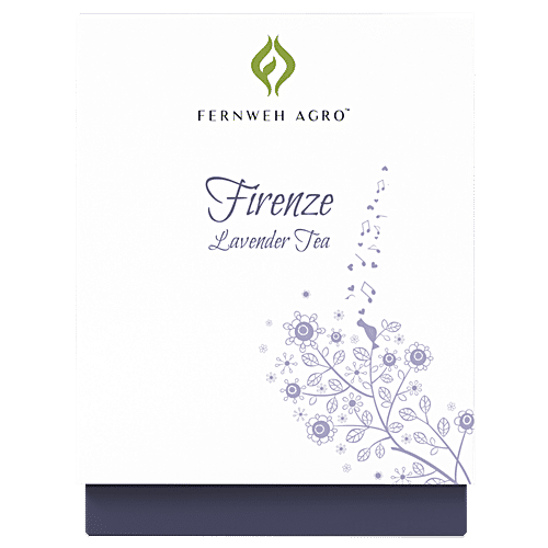 Buy Fernweh Agro Firenze Lavender Green Tea - With Calming Aroma ...
