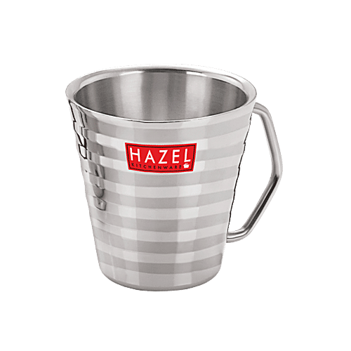 Buy Hazel Stainless Steel Green Tea/Coffee Classic Mug - Big Online at ...