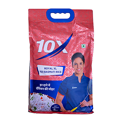 Buy 10X Basmati Rice - Royal XL 1121 Gluten-free Low In Fat Online at ...