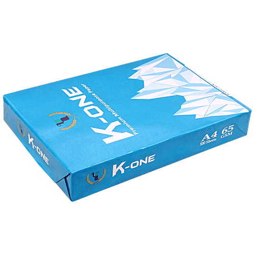 Buy K-One Premium A4 Size Copier/Printing Paper - 65 GSM, 1 Ream Online ...