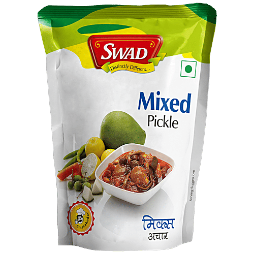 Buy Swad Mixed Pickle - Authentic Flavour & Tangy Taste Online at Best Price of Rs 56.43 - bigbasket