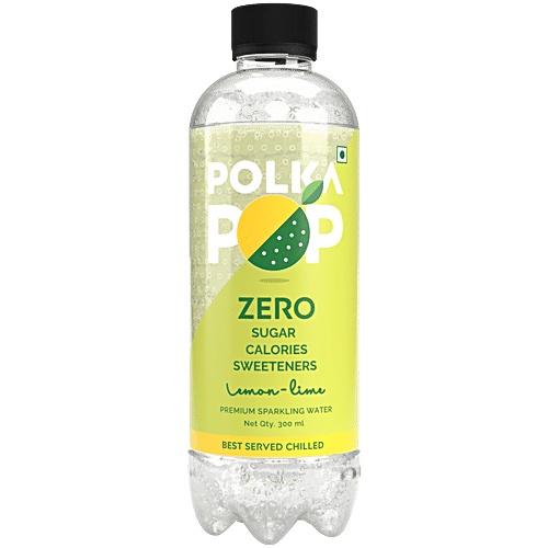 Buy Polka Pop Lemon- Lime Zero Sugar Sparkling Water Online at Best Price of Rs 32 - bigbasket