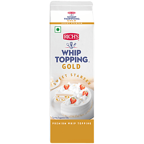 Buy Richs Whip Topping - Gold, Cream Topping For Cakes, Cupcakes Online ...