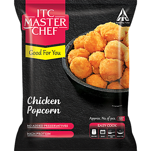 Buy ITC Master Chef Chicken Popcorn - Easy Cook Snack, Rich In Protein ...