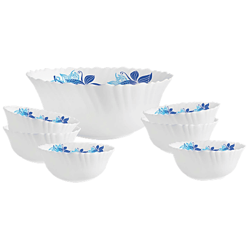 Buy Cello Opalware Pudding Set - Dazzle, Blue Swirl Online at Best Price of Rs 449 - bigbasket