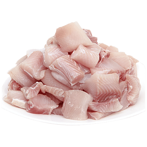 Buy fresho! Basa Fish Cubes Boneless Online at Best Price of Rs 714 ...