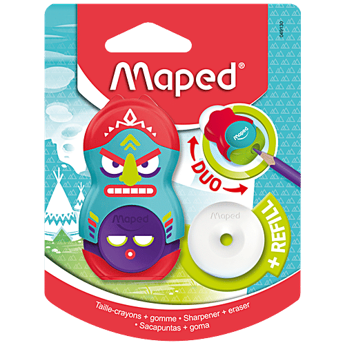 Buy Maped Pencil Sharpener - Loopy, 1 Hole Premium Blister Online at ...