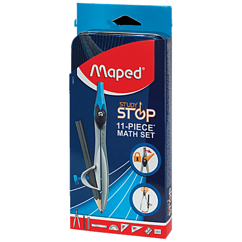 Buy Maped Study Stop Geometry Box Set - 11 pcs Online at Best Price of ...