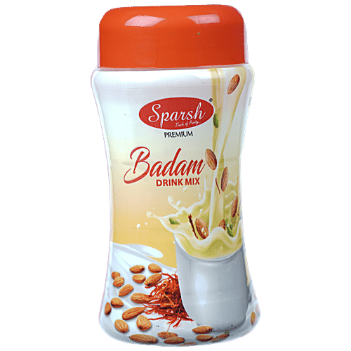 Buy Sparsh Sparsh Badam Powder(Premium)(Bottle) Online at Best Price of ...