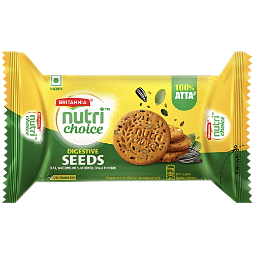 Buy Britannia Nutrichoice Seeds Biscuits Online at Best Price of Rs 27. ...