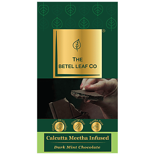 Buy The Betel Leaf Co. Calcutta Meetha Infused Dark Mint Chocolate ...