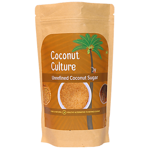 Buy Coconut Culture Unrefined Coconut Sugar - Pure, Natural, Low GI ...