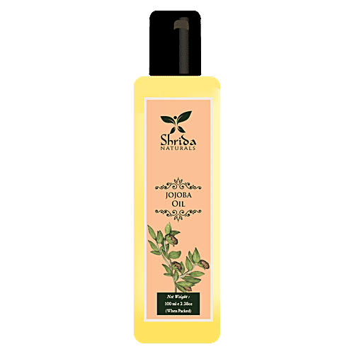Buy Shrida Jojoba Oil - Rich In Vitamin E, B & Antioxidants Online at Best Price of Rs 1000 ...