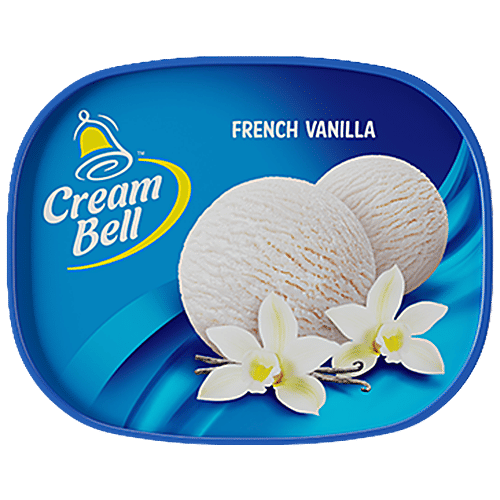 Buy Cream Bell Ice Cream - French Vanilla, Rich & Creamy Online at Best ...