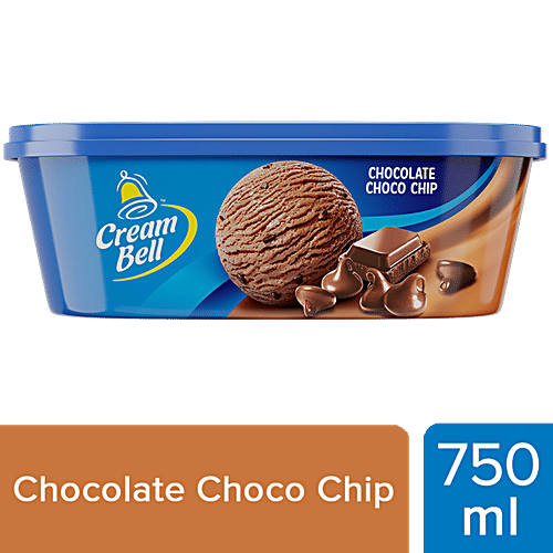 Buy Cream Bell Ice-Cream - Chocolate Choco Chip, Rich & Creamy Online ...