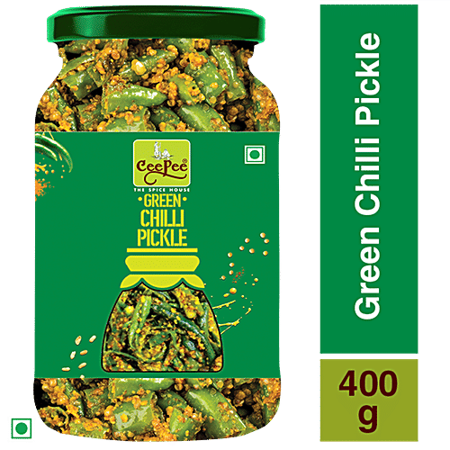 Buy Cee Pee Green Chilli Pickle - With Authentic & Traditional Taste ...