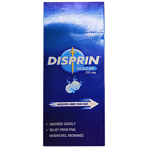 Buy Disprin Regular 325 Mg Effervescent Tablet - Provides Relief From ...