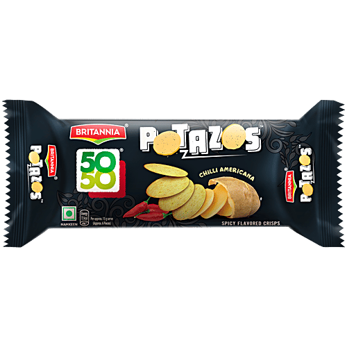 Buy Britannia 50-50 Potazos Masti Masala Online at Best Price of Rs 10 ...