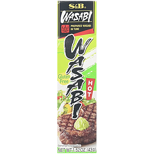 Buy S&B Prepared Wasabi In Tube - Pungent Flavour, Authentic Taste ...