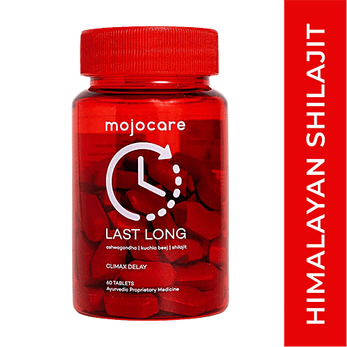 Buy Mojocare Last Long Tablets - Shilajit, Ashwagandha & Brahmi ...