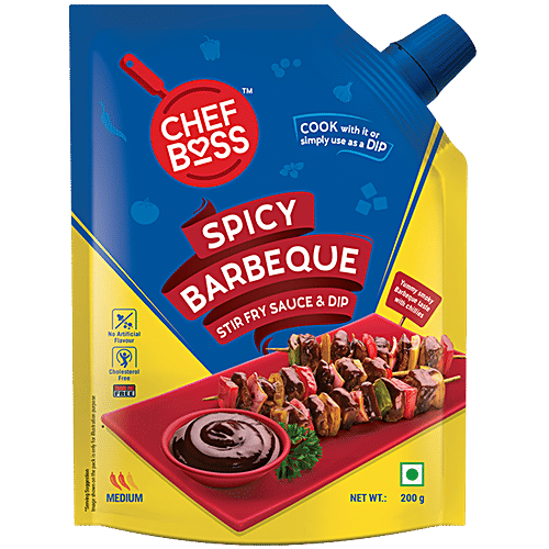 Buy ChefBoss Stir Fry Sauce & Dip - Spicy Barbeque, Suitable For Veg ...