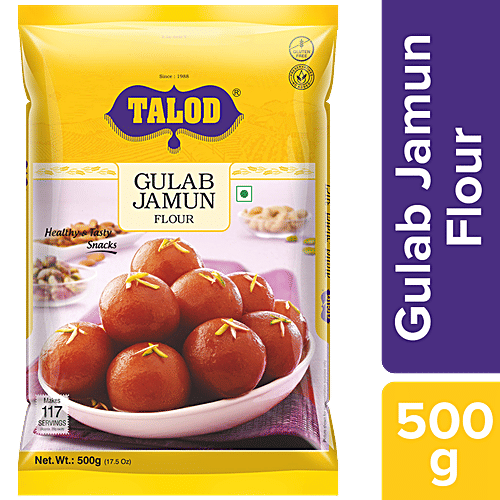Buy Talod Gulab Jamun Flour - Healthy & Tasty, Makes 117 Servings ...