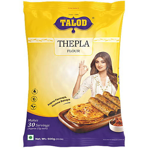Buy Talod Thepla Flour - Healthy & Tasty, Makes 30 Servings Online at ...
