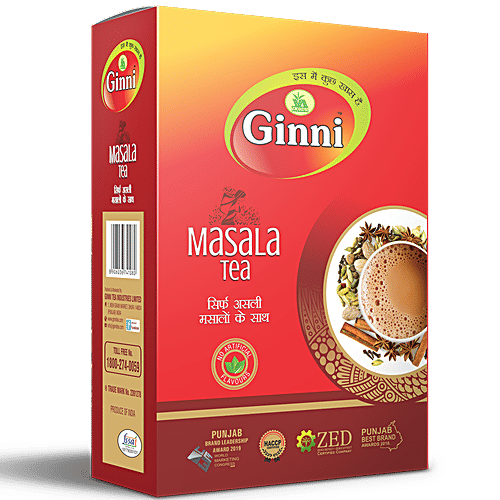 Buy Ginni Masala Tea - Natural, No Preservatives, Immunity-Booster ...