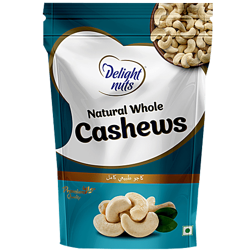 Buy Delight Nuts Cashews - Natural, Premium Quality, Whole Online at ...
