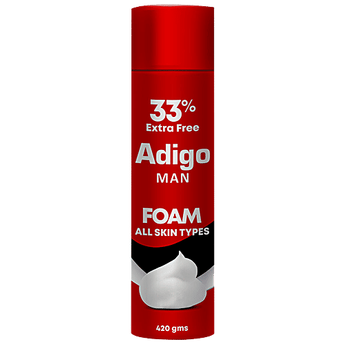 Buy Adigo Man Shaving Foam - For All Skin Types Online at Best Price of ...