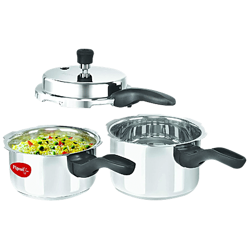 Buy Pigeon by Stovekraft Stainless Steel Common Outer Lid Pressure ...