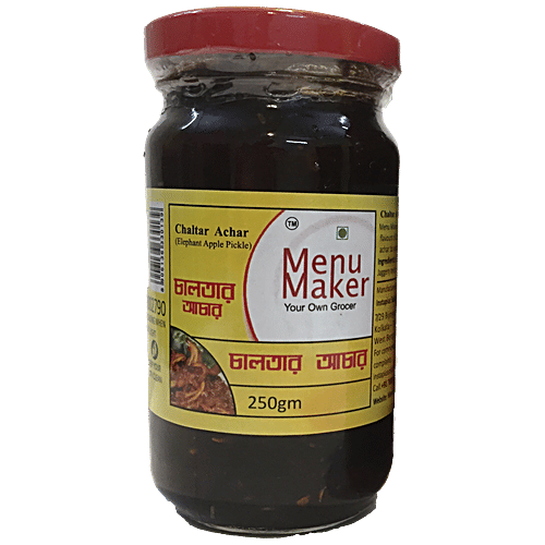 Buy Menu Maker Chaltar Achar/Elephant Apple Pickle Online at Best Price ...