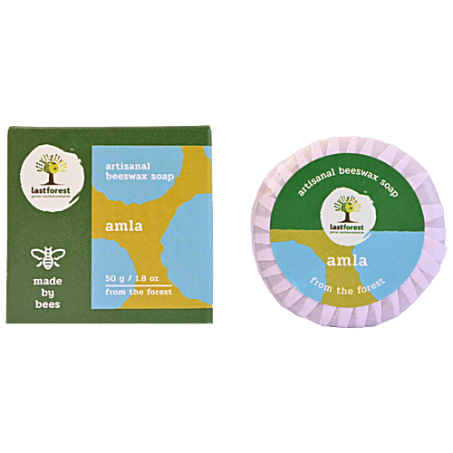 Buy Last Forest Artisanal Beeswax Soap - Handmade, Refreshing, Amla Online at Best Price of Rs ...
