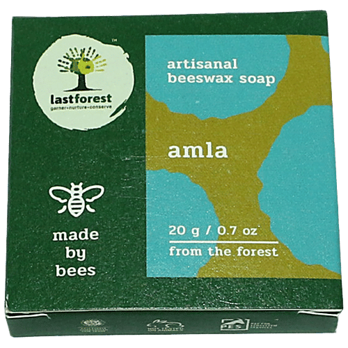 Buy Last Forest Artisanal Beeswax Soap - Handmade, Refreshing, Amla Online at Best Price of Rs ...