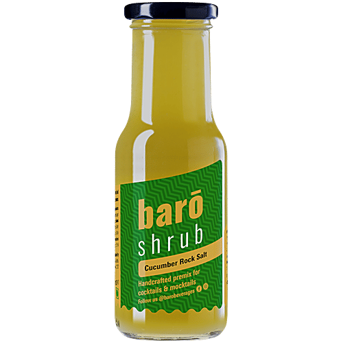 Buy Baro Shrubs Handcrafted Premix For Cocktails & Mocktails - Cucumber ...