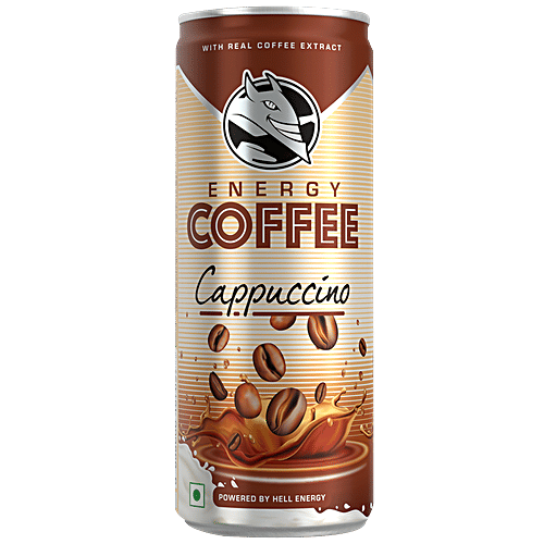 Buy Hell Energy Coffee - Provides Strength, Cappuccino Flavour Online ...