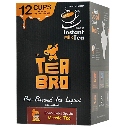 Buy Tea Bro Pre-brewed Tea Liquid/Decoction - BhaiSahab's Special ...