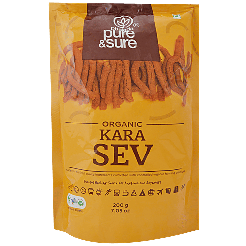 Buy Phalada Pure & Sure Organic Kara Sev - Fun & Healthy Snack Online ...