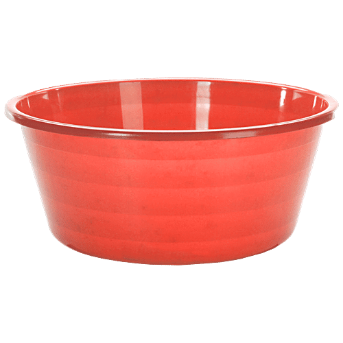 Buy Ratan Plastic Basin/Tub - Plastic, No. 20, Alto Peach, For ...