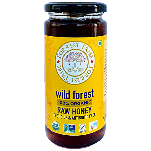Buy Forrest tribe Wild Forest Raw Honey - 100% Organic, Pesticide ...
